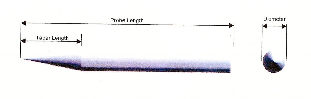 Probe Needle Specifications – Dimensions | AcmeTech – Quality Probe ...